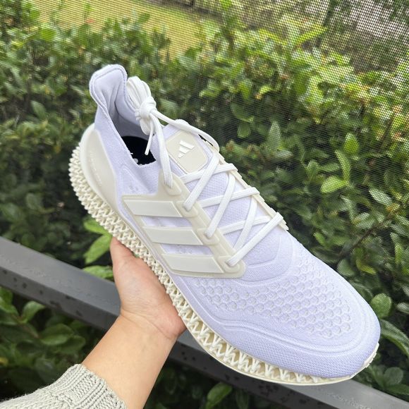 adidas | Shoes | Adidas Ultra 4dfwd Low Triple White Mens Running Shoes ...